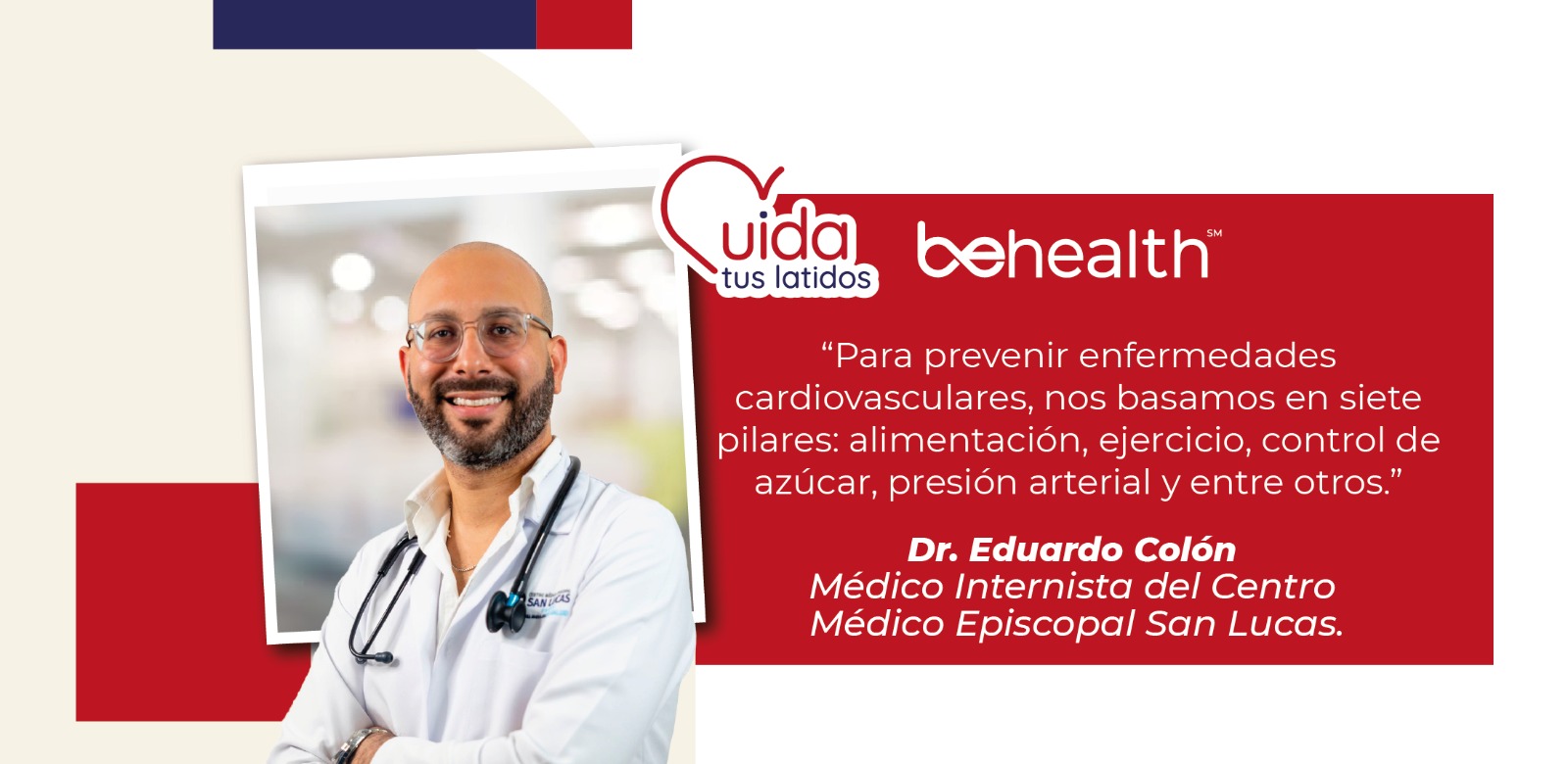 Fomenta el cuidado del corazón junto al Dr. Eduardo Colón