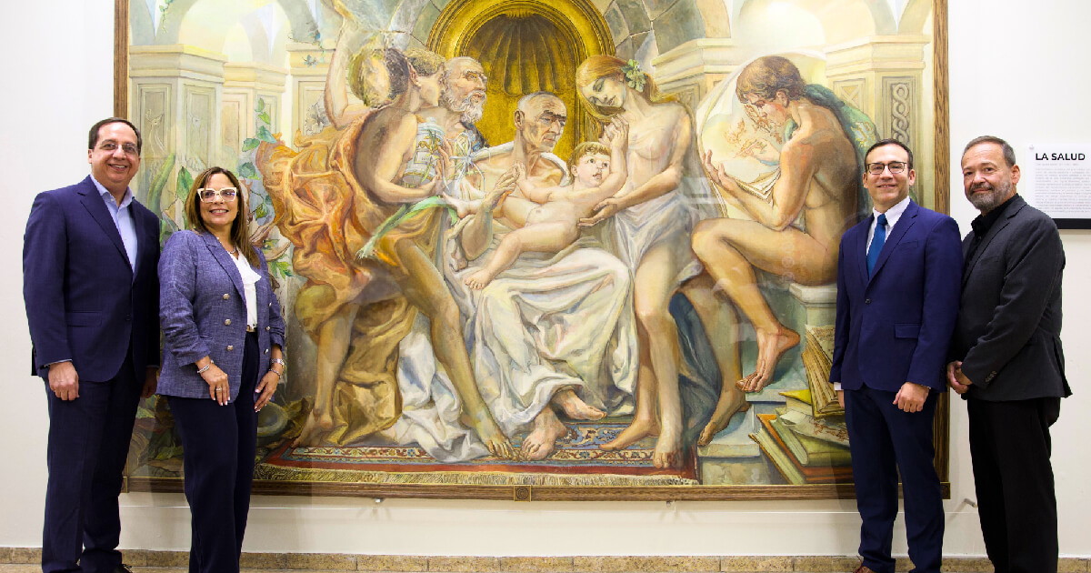 La obra de arte "La Salud" llega al Hospital UPR Dr. Federico Trilla