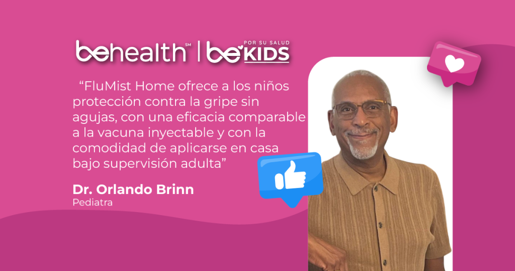 FluMist Home: opción sin agujas para proteger a niños de la gripe