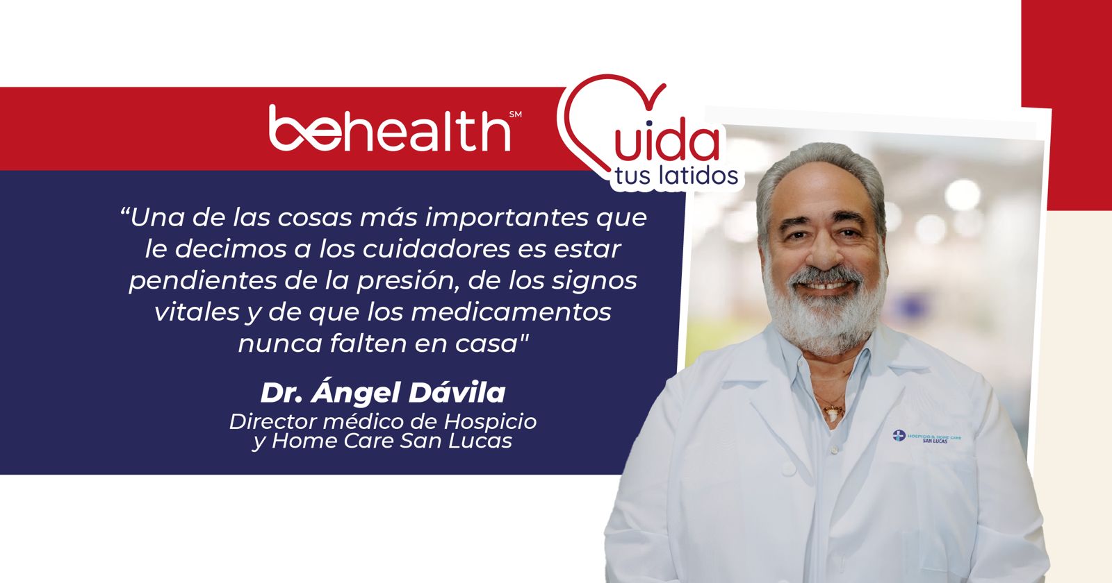 Aprende cómo apoyar al paciente cardíaco en el hogar