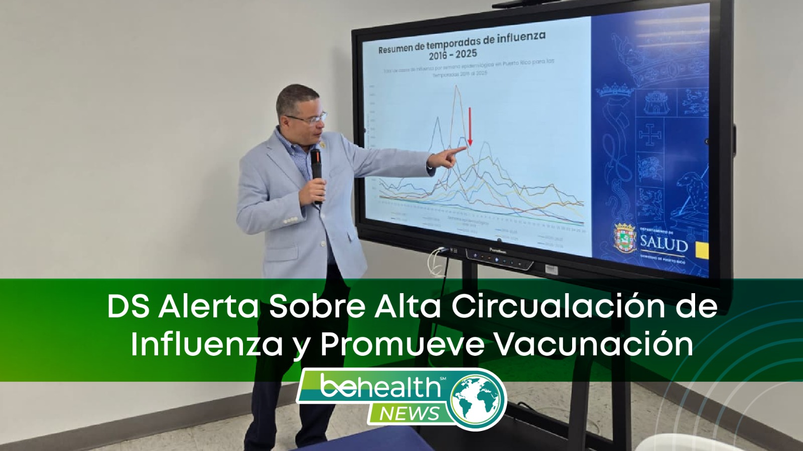 Salud advierte posible declaración de epidemia de influenza en PR